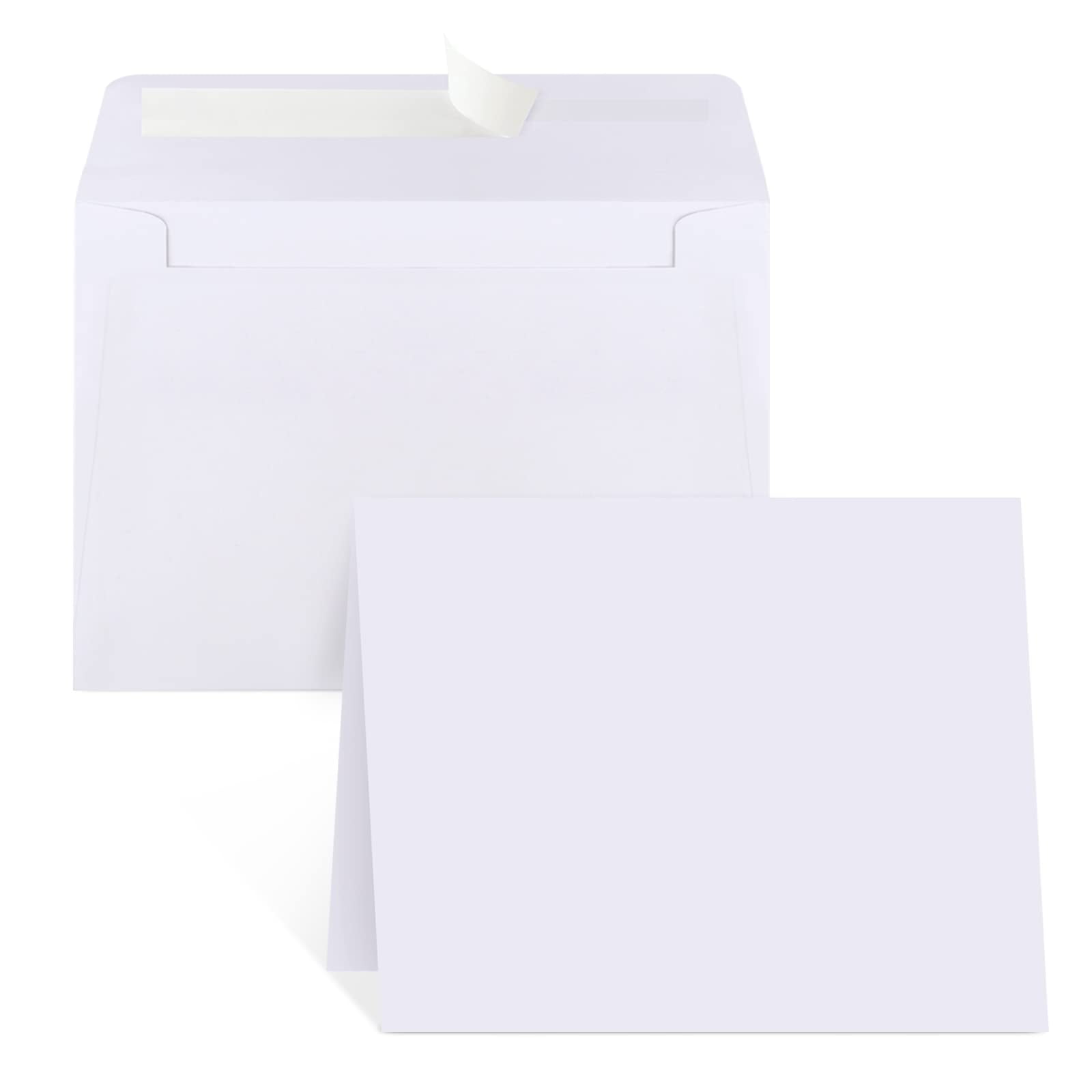 Joyberg Blank Cards and Envelopes 4x6, 30 Pack White Invitation ...
