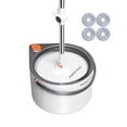 Joybos Mop and Bucket with Wringre Set, with 4 Microfiber Reusable Pads ...