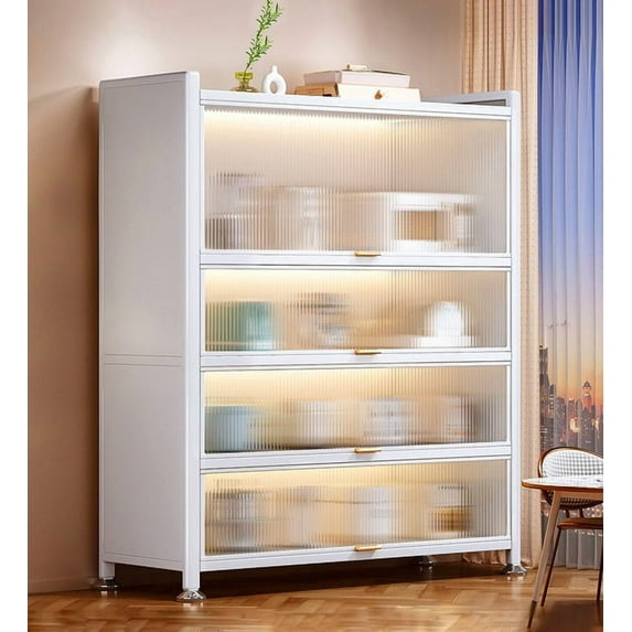 Joybos Upgraded Larger Heavy Metal Kitchen Storage Cabinet - Walmart.com