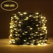 GUPUP 50FT LED String Lights,Christmas Pastel Fairy Lights with USB ...