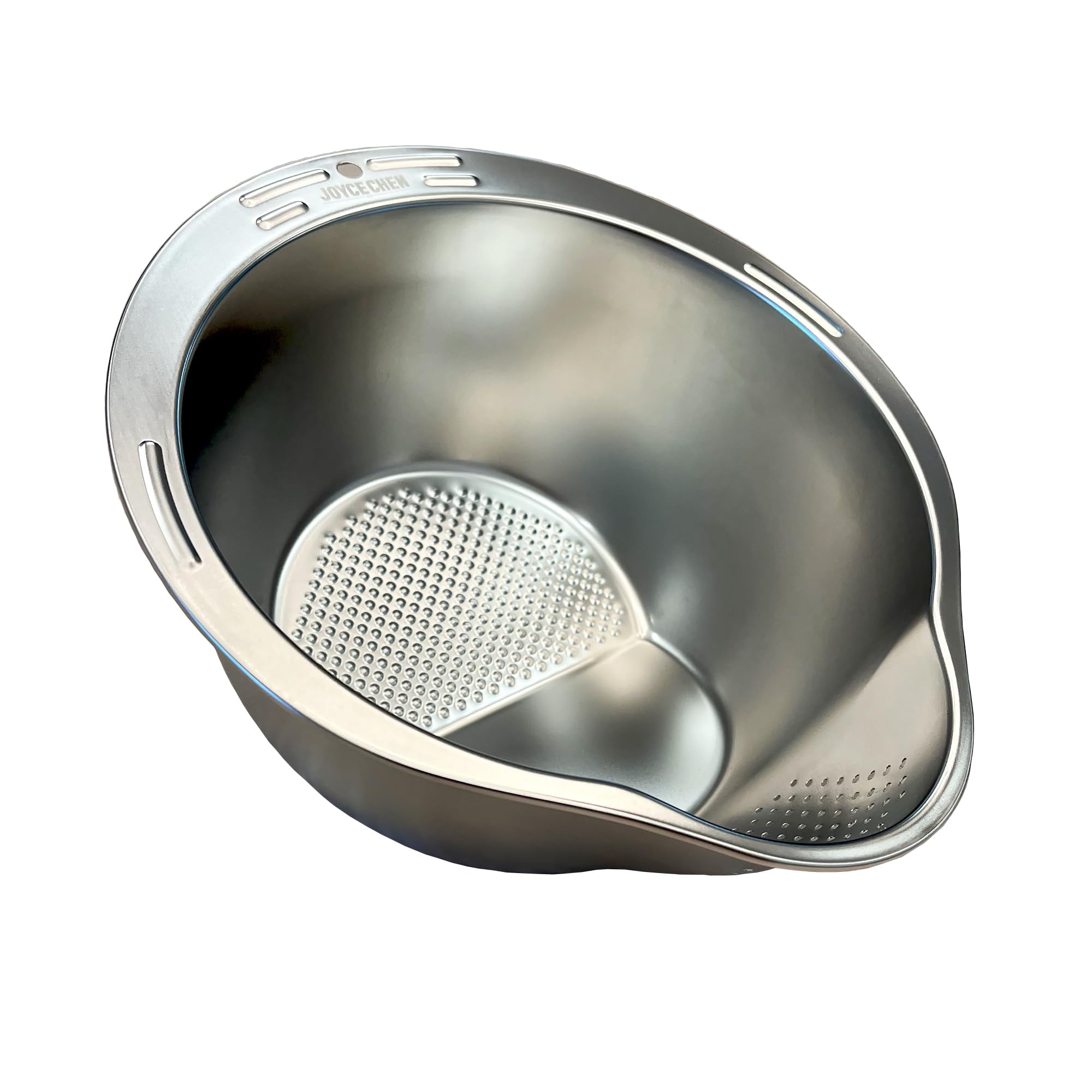 Joyce Chen Stainless Steel Rice Strainer Bowl Rice Washer Colander ...