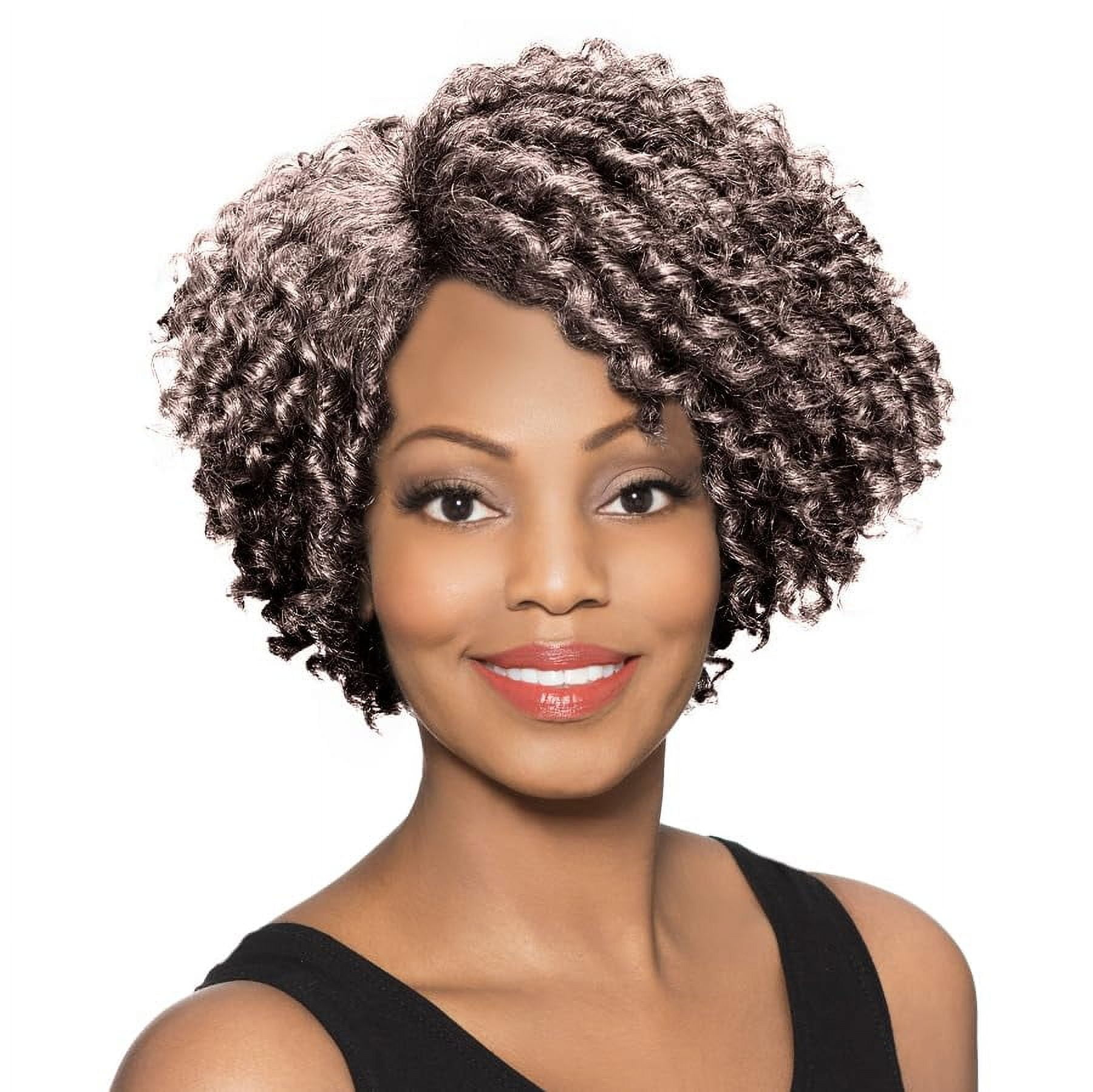 Joyce Wig Color 3T280 - Foxy Silver Wigs Short Curly Lush Layers ...
