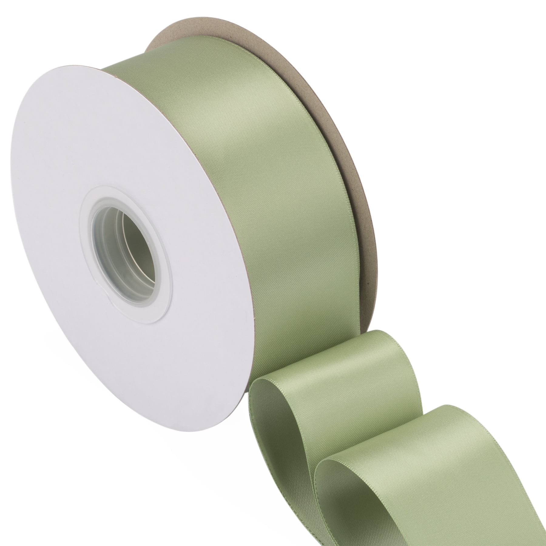 Joycrosso Spring Moss Ribbon 2 Inch Wide Thick Fabric Ribbon, 50 Yards ...