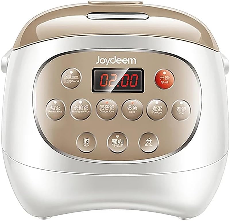 Joydeem Ceramic Rice Cooker, 6 Cups Uncooked Rice Cookers with Pure ...