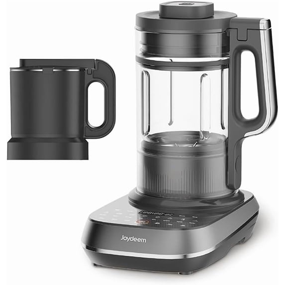 Joydeem Soymilk Maker Machine, Heated Blender with Grind Cup, Low Noise ...