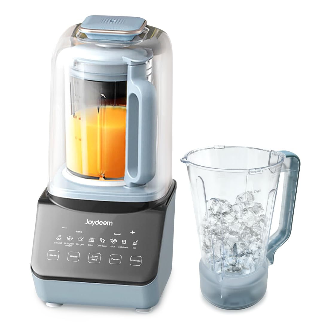 Joydeem Soymilk Maker Machine with Soundproof Shield, Hot and Cold ...