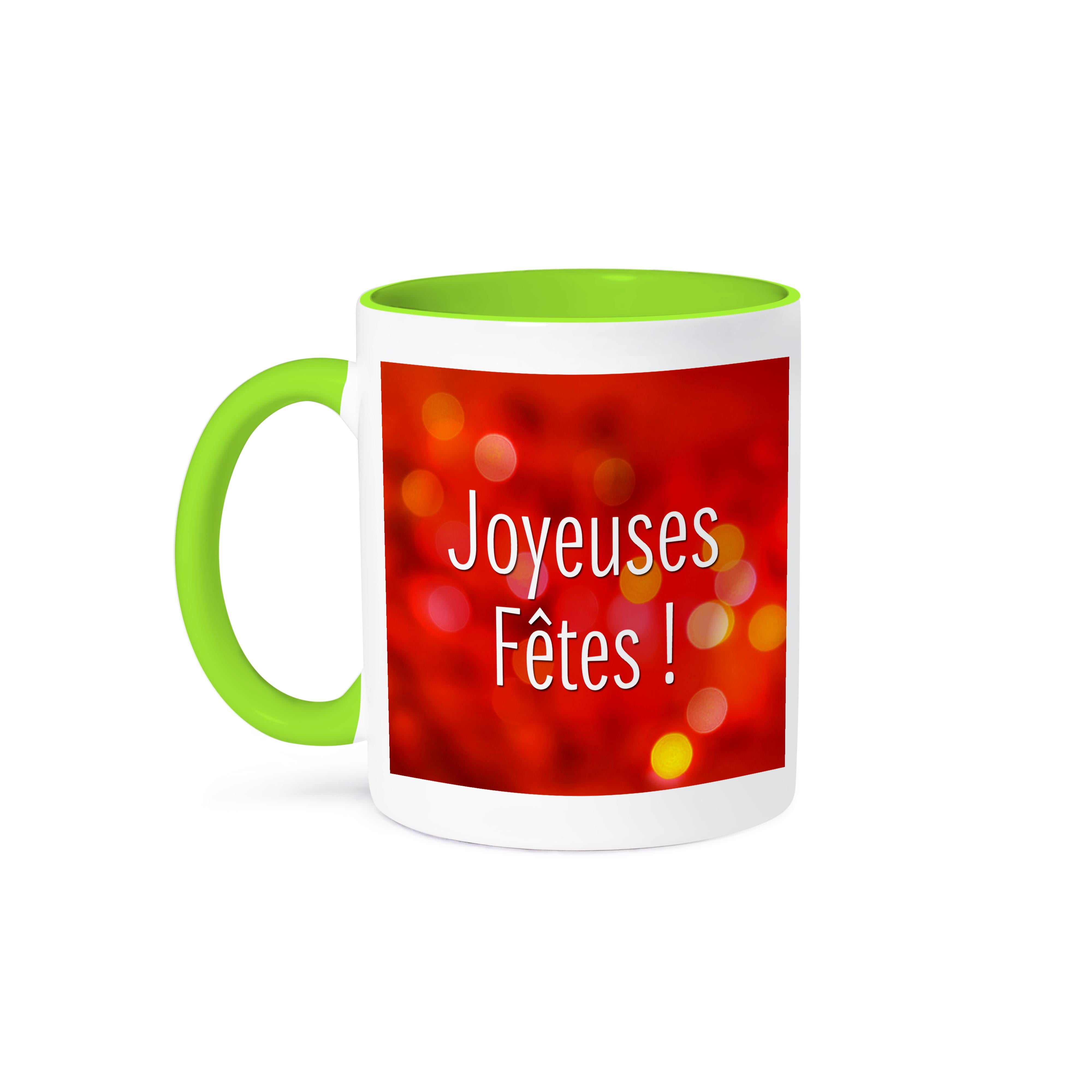 3drose, Joyeuses Fetes in French Is Happy Holidays Text on Colorful ...