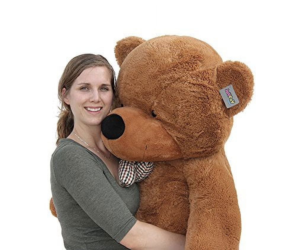 Joyfay 63" 160cm Dark Giant Teddy Big Soft Stuffed Plush Animal Toy - Walmart.com