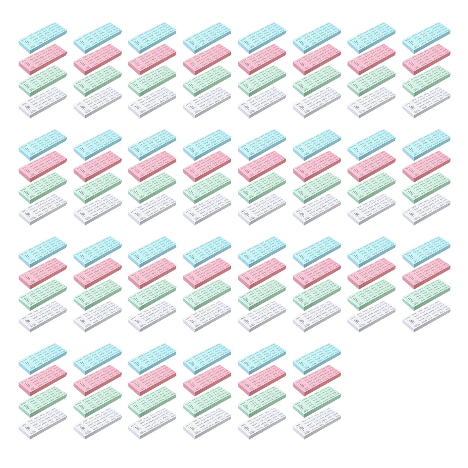 Joyfeel 120 Sheets Raffle Ticket with 25 Bid Numbers Per Sheet Chinese ...