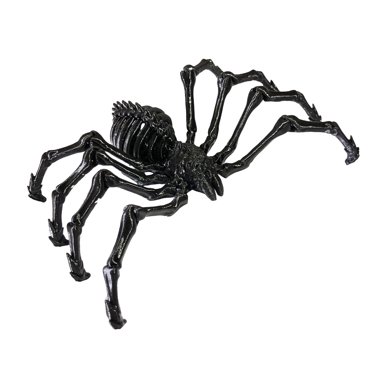 Joyfeel 3D Printed Giant Spider Figurine with Retractable Legs Glow-in-the-dark Movable Joints ...
