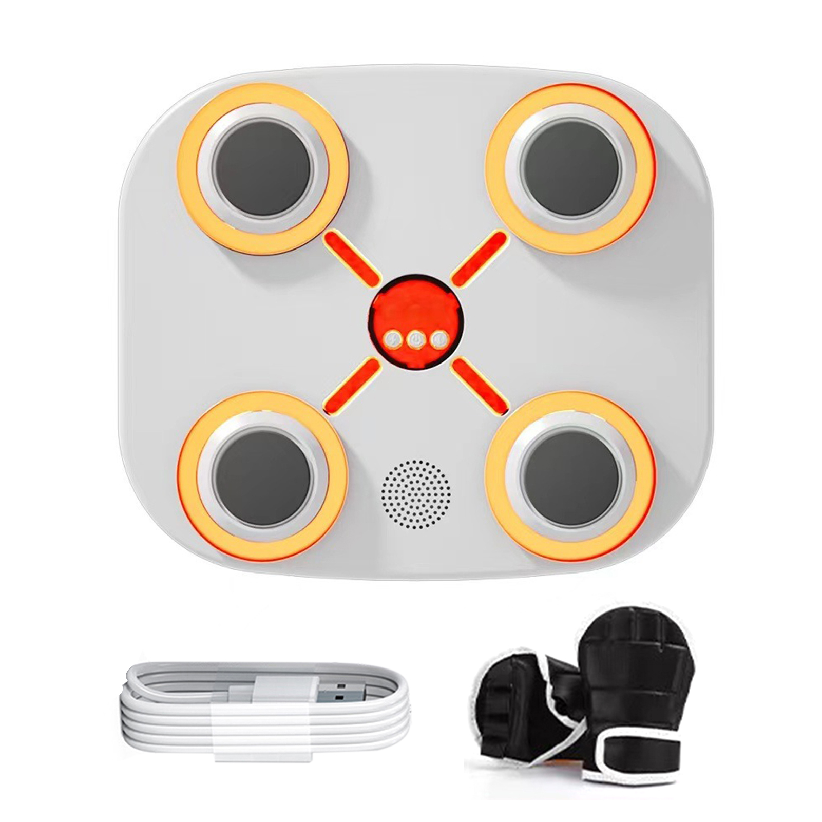 MIRROR Bluetooth-compatible Music Boxing Target Toy for Kids Wall ...