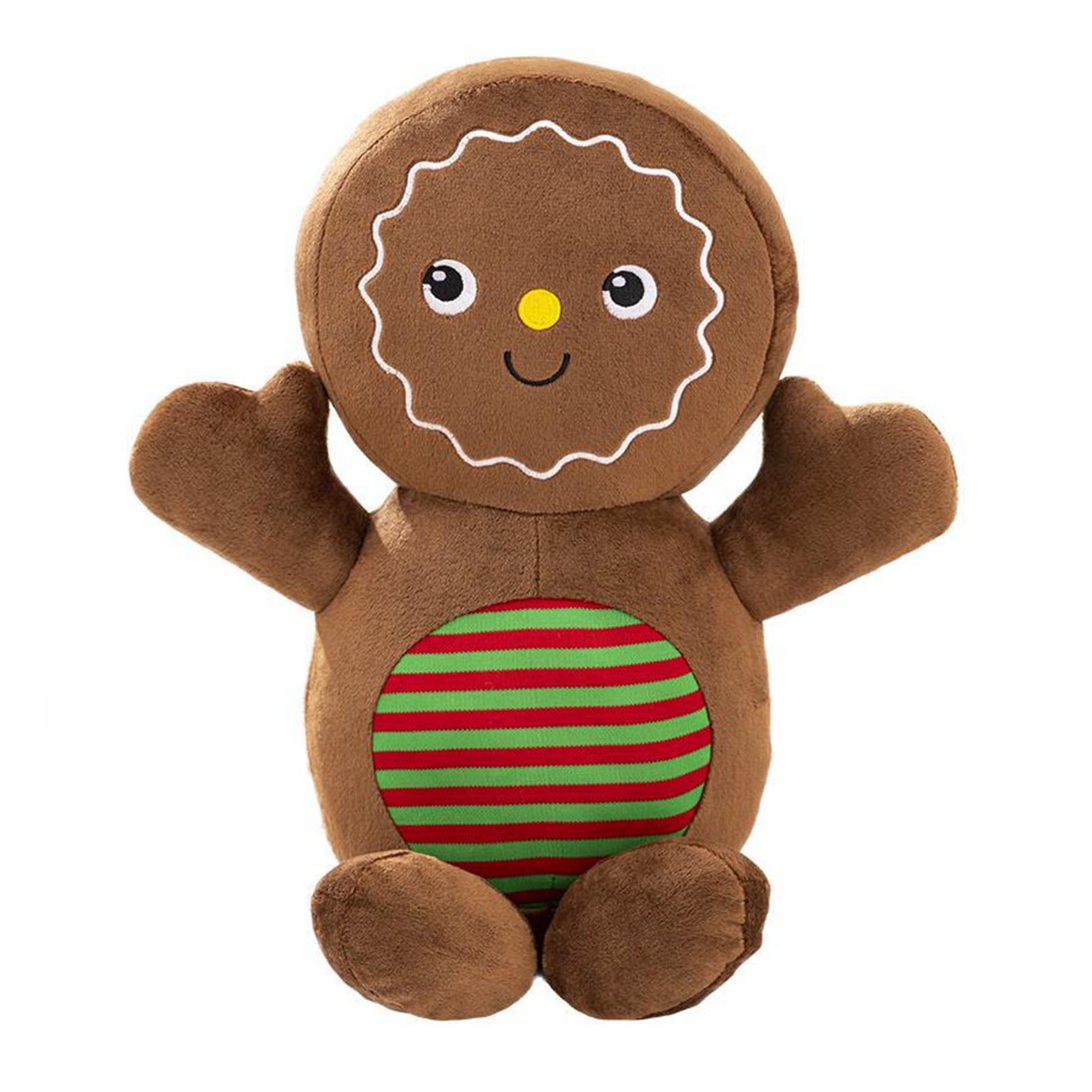 Joyfeel Christmas Plush Doll Cute Christmas Tree Gingerbread Man Doll ...
