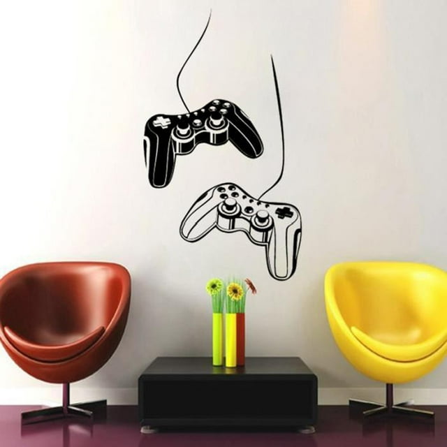 Joyfeel Clearance Removable Video Game Controller Wall Stickers Bedroom ...