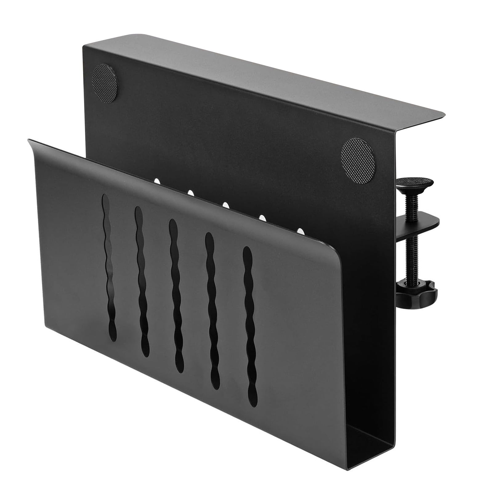 Joyfeel Desk Side Laptop Holder No Drill Clamp-on Desk Shelf Tablet ...