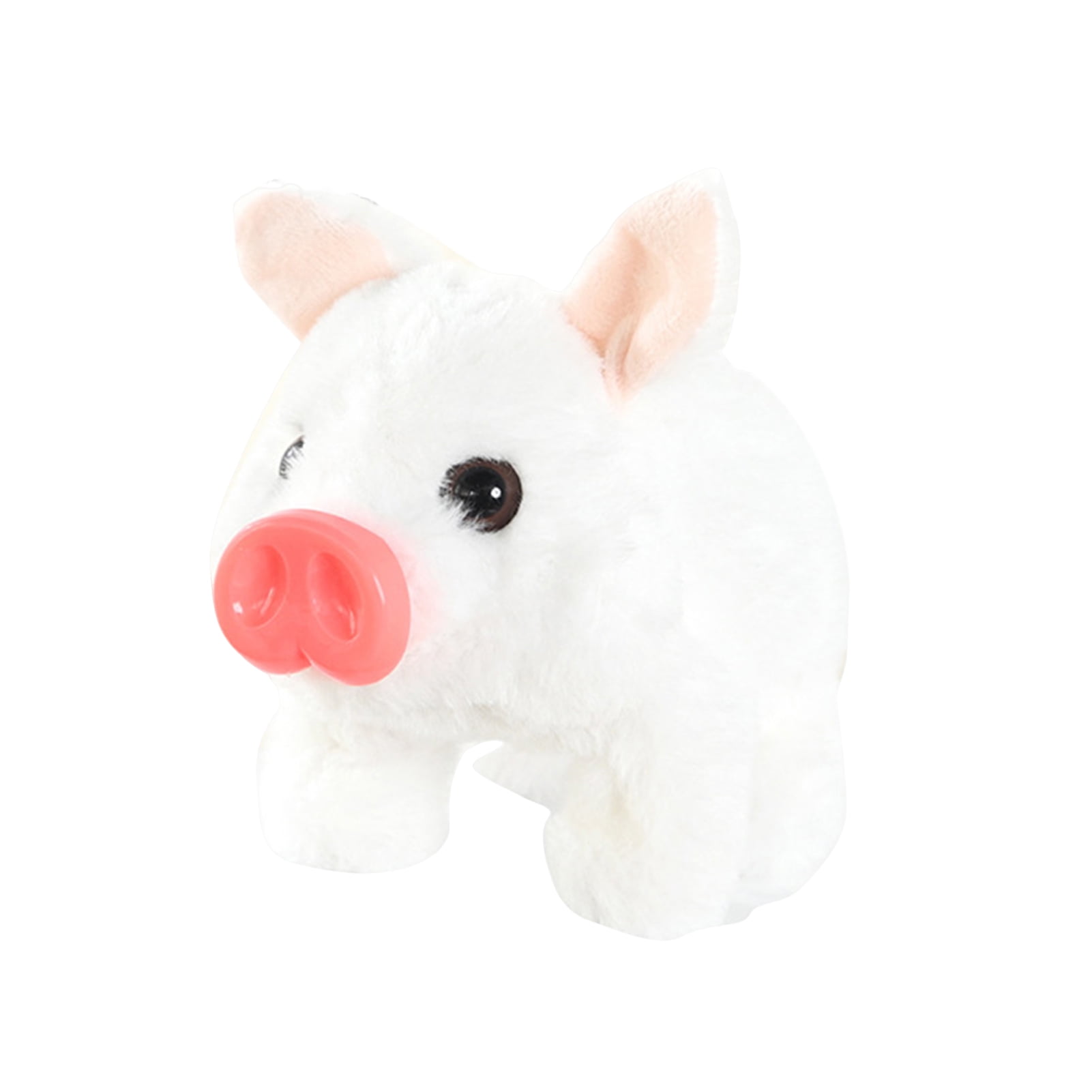 Joyfeel Electric Plush Pig Toy with Sound Movable Nose Mouth ...