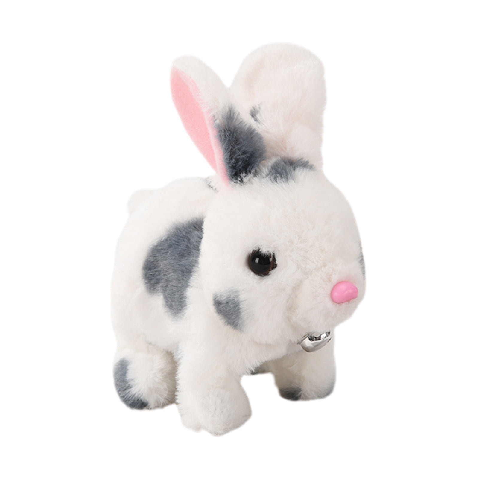 Joyfeel Electric Plush Rabbit Toy with Sound Fuzzy Movable Ears Mouth ...