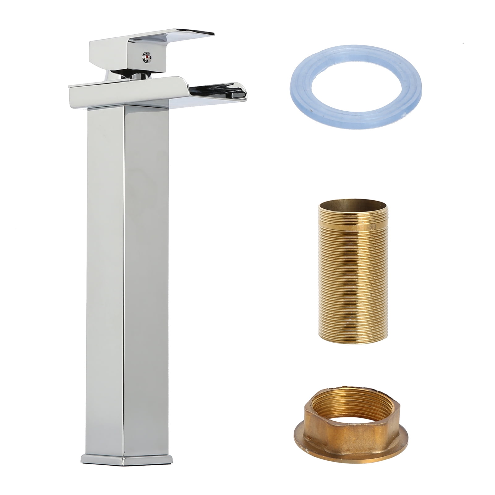 Joyfeel Faucet Waterfall Spout Flow Temperature Control Lift Type ...