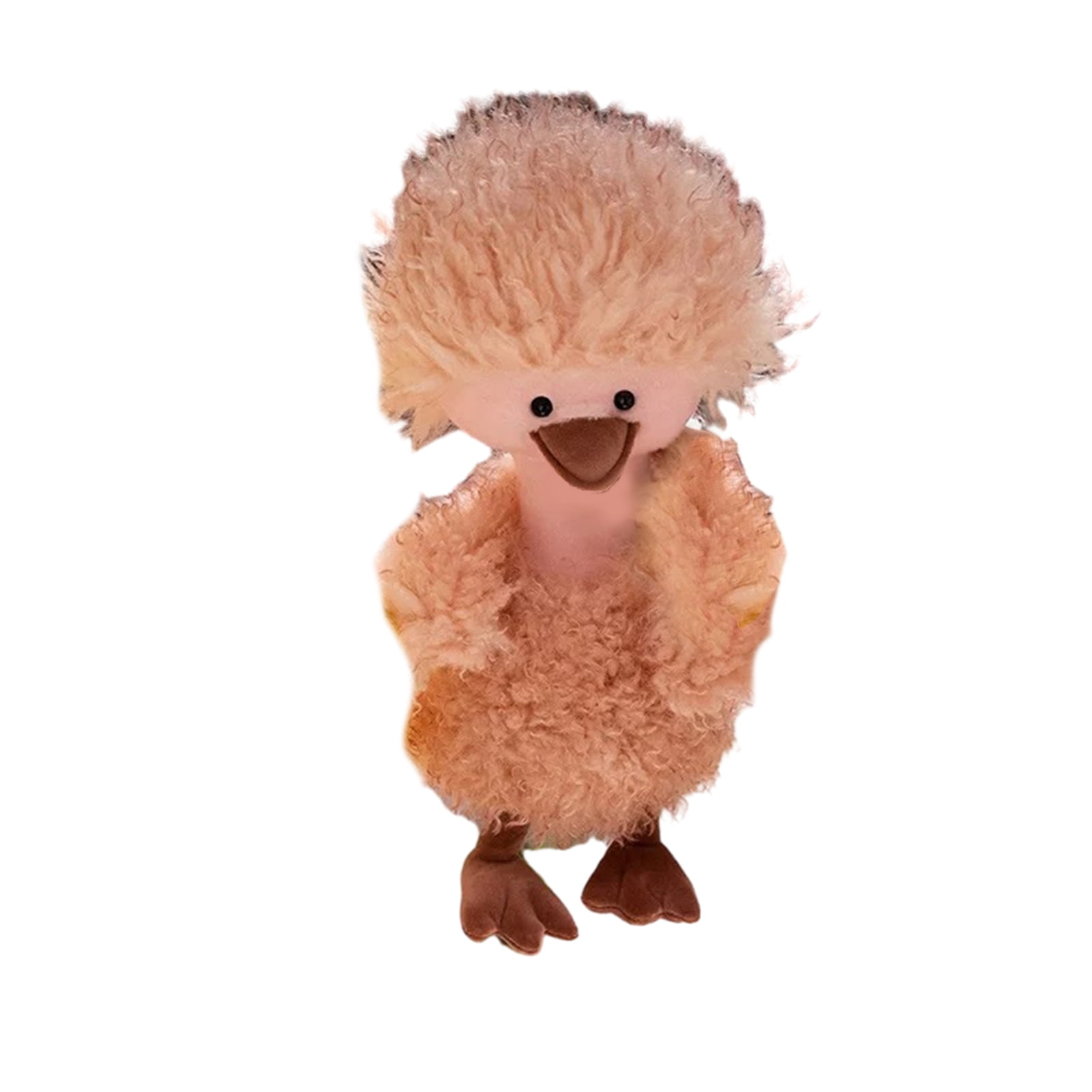 Joyfeel Fluffy Duck Plush Toy Soft Stuffed Animals Doll for Kids Adults ...