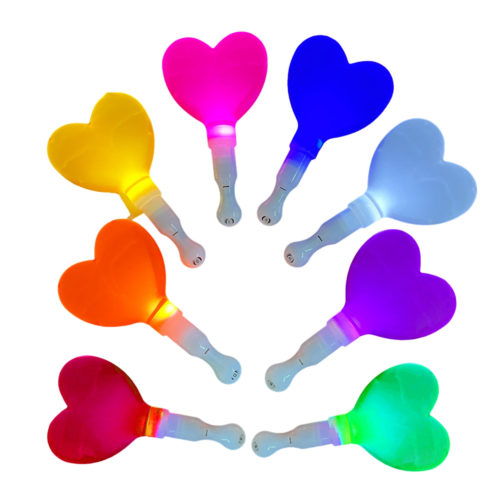 MIRROR LED Glow Stick Light Up Wand Stick with 3 Light Modes Star or ...