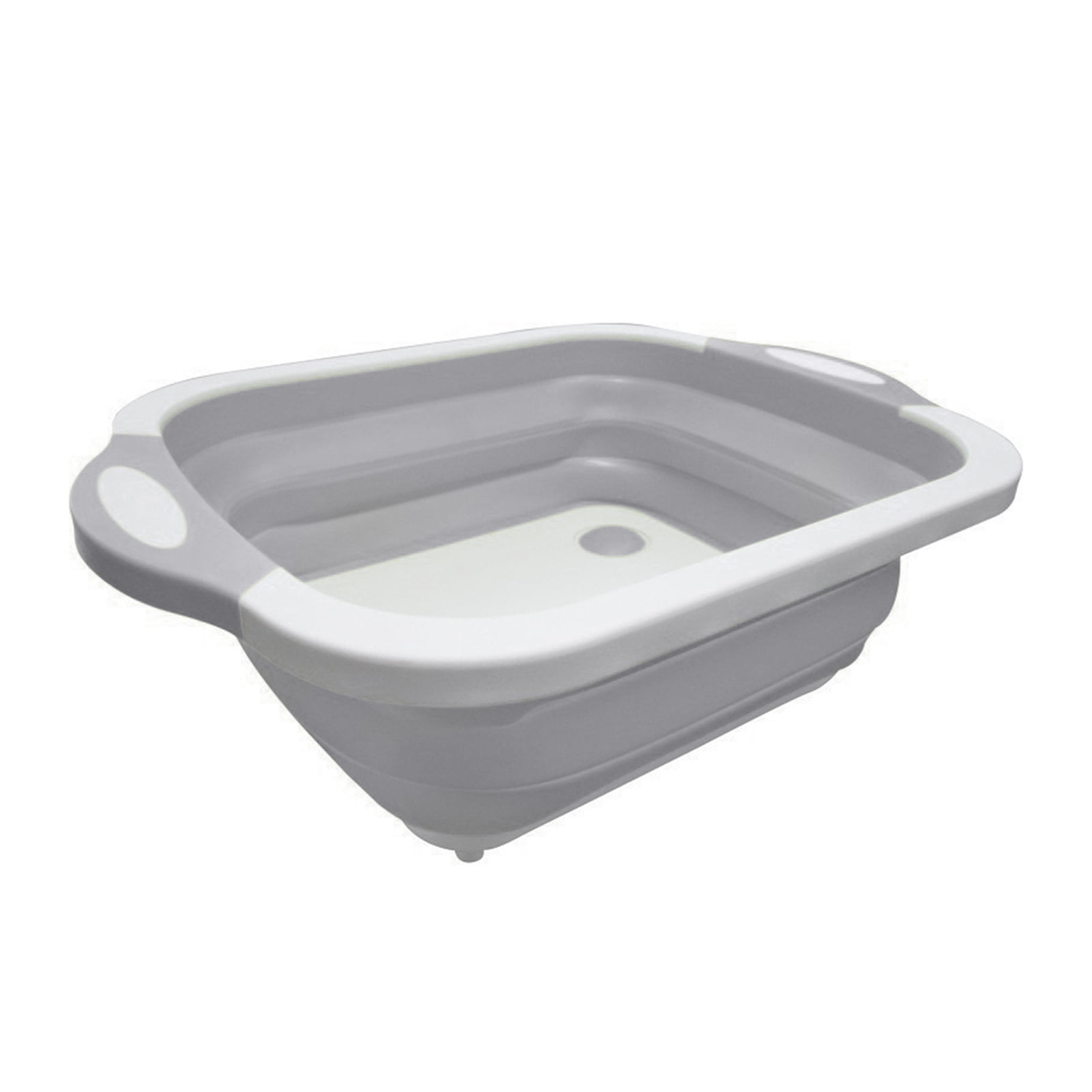 Joyfeel Large Collapsible Cutting Board Grill Caddy Tub 2-in-1 Kitchen ...