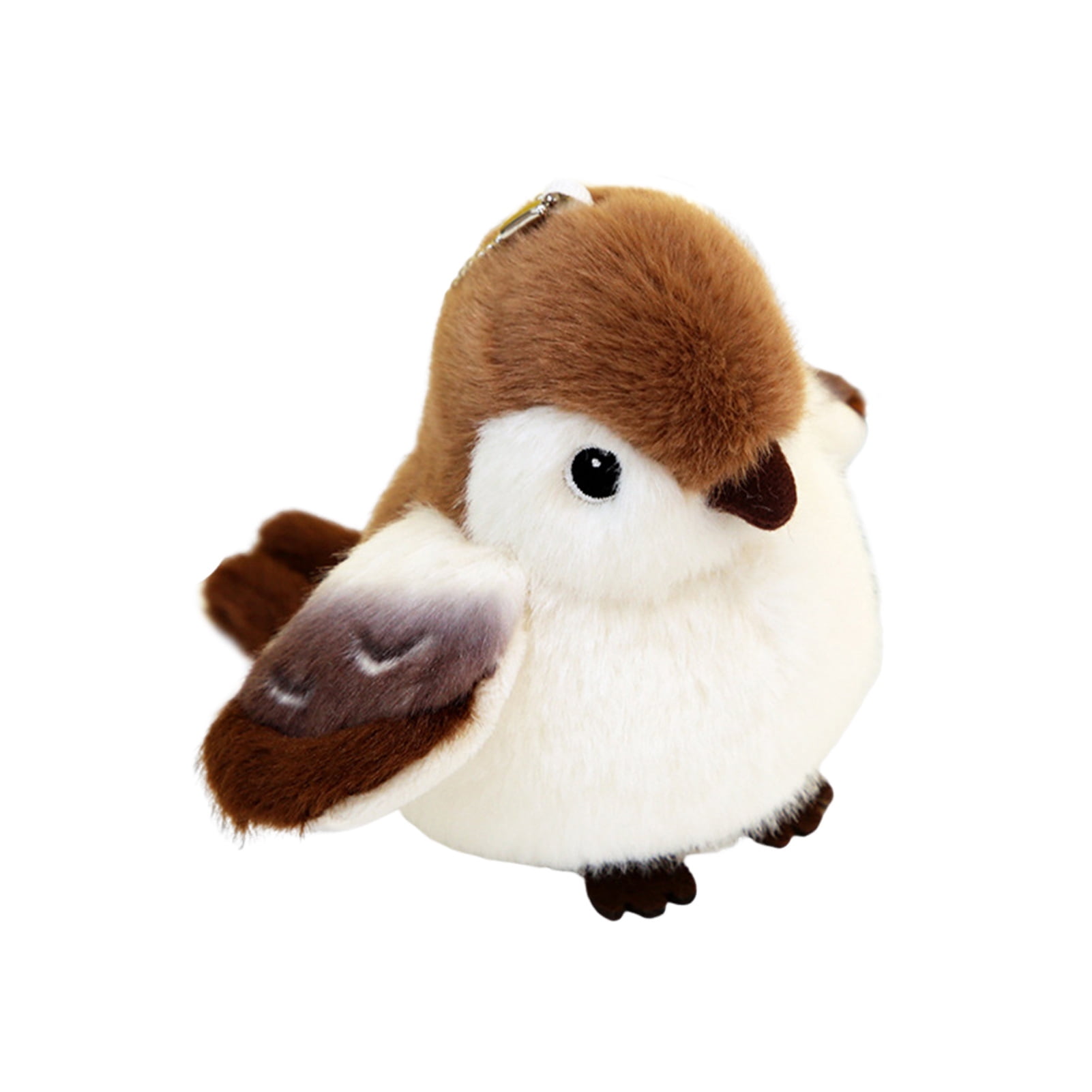 Joyfeel Parrot Plush Doll Pendant Keychain Sparrow Stuffed Animal Toy ...