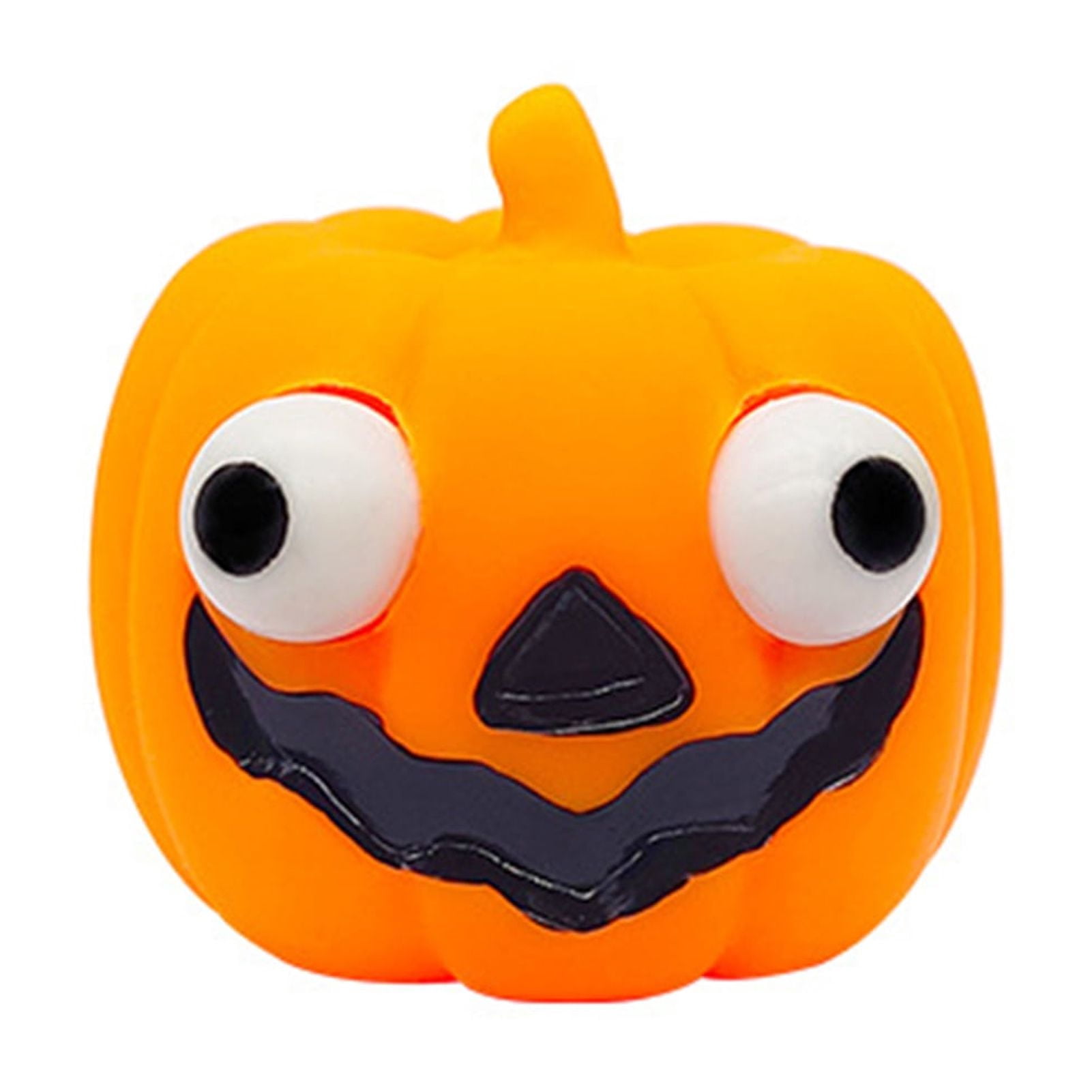 Joyfeel Popping Eye Pumpkin Squeeze Toy Halloween Sticking Tongue Out ...