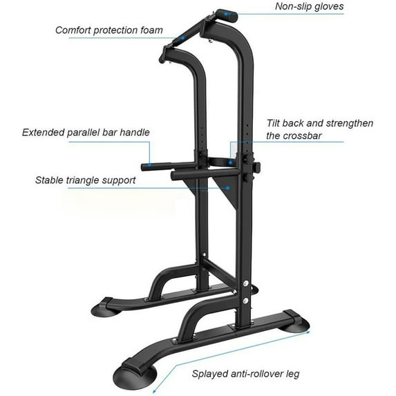 Joyfeel Pull Up Bar, Power Tower Dip Station, Portable Pull-up Bar ...