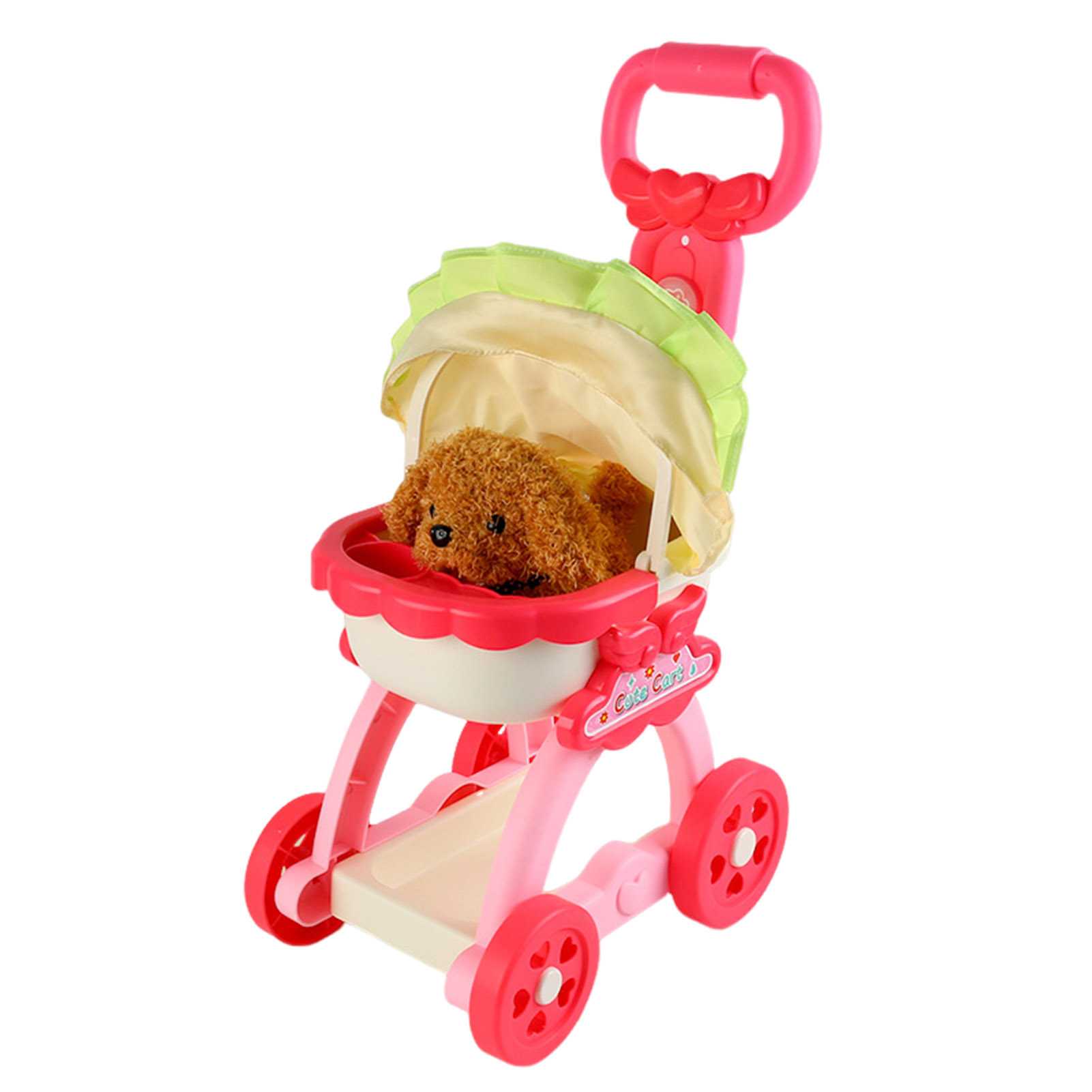 Joyfeel Puppy Pet Care Play House Toys for Kids Girls Interactive Stuffed Dog DIY Dog House ...