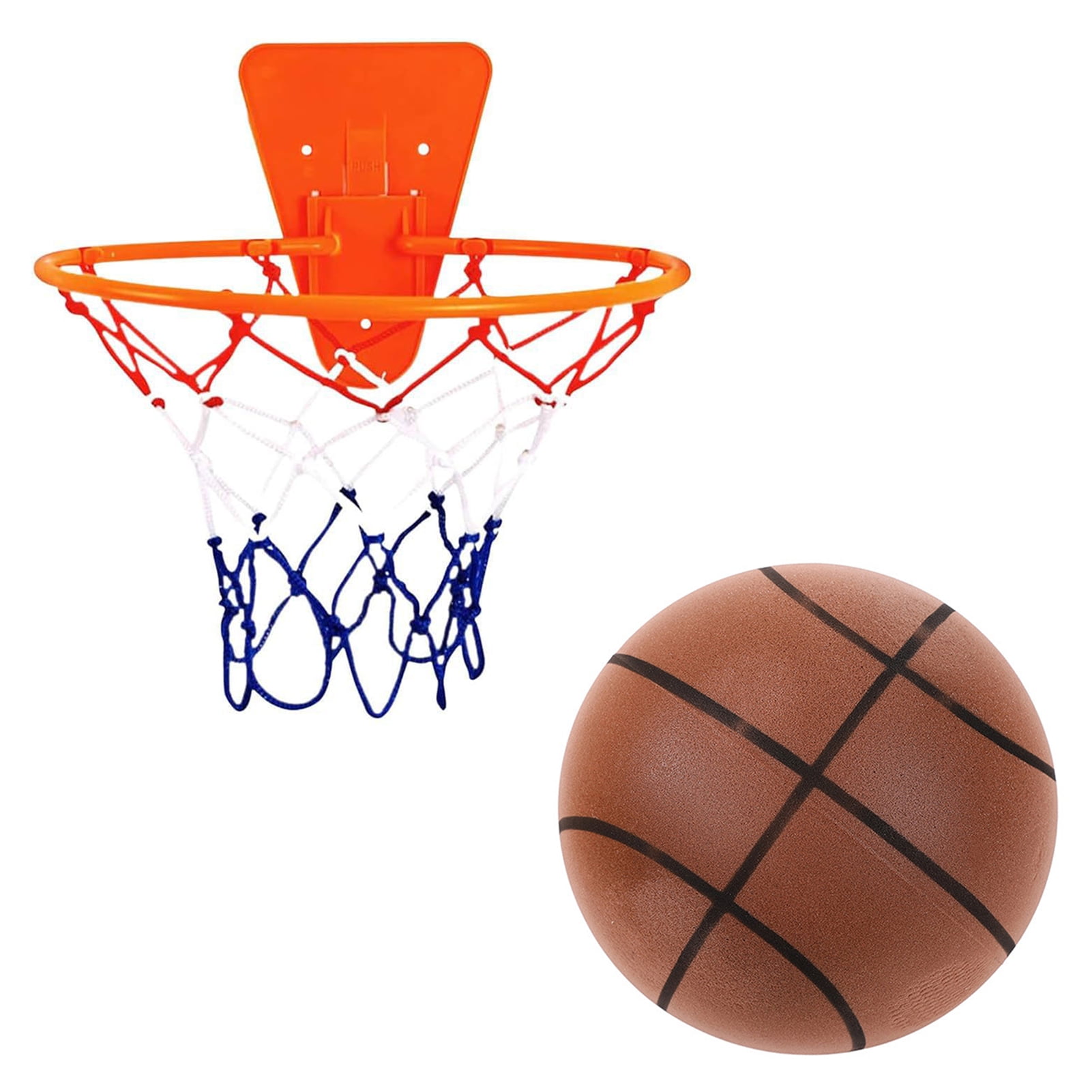 Joyfeel Silent Basketball Set Indoor Dribble Dream Silent Basketball Noiseless Foam Ball for ...