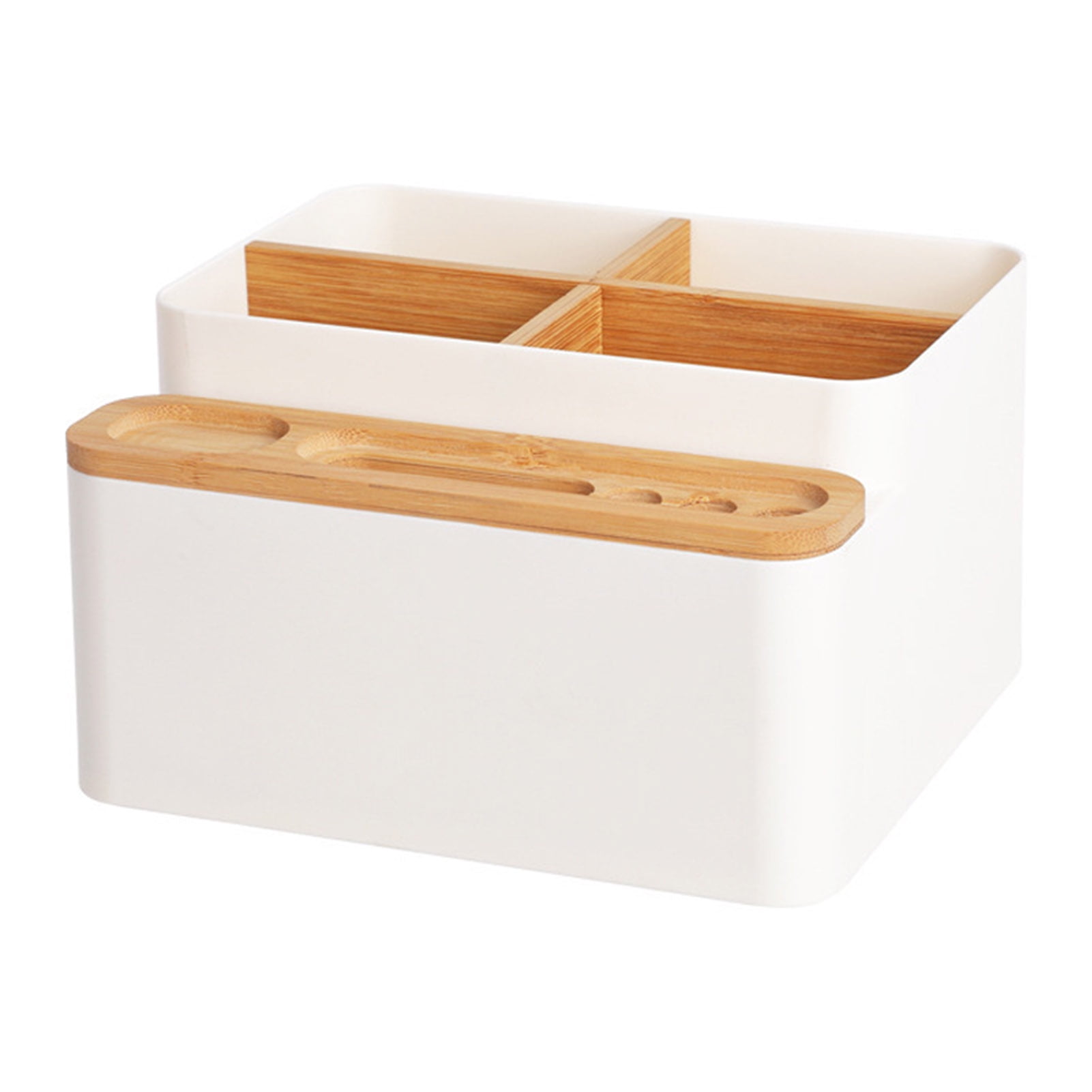 Joyfeel Small Table Organizer Storage Box Multiple Compartments Smooth ...