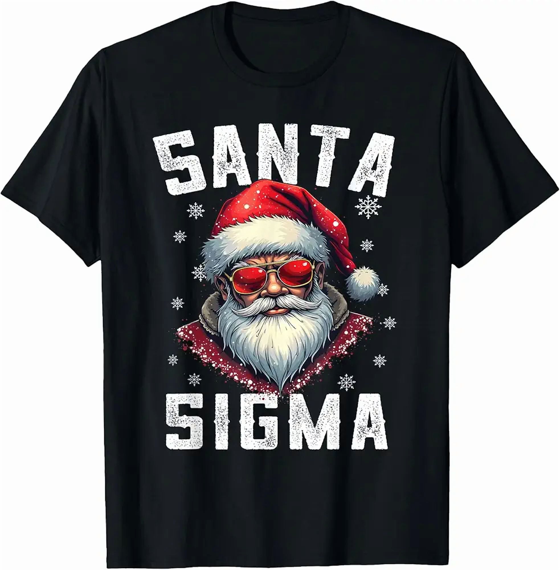 Joyful Christmas Sigma Rizz Trendy Gen Alpha Holiday Graphic Unisex T ...