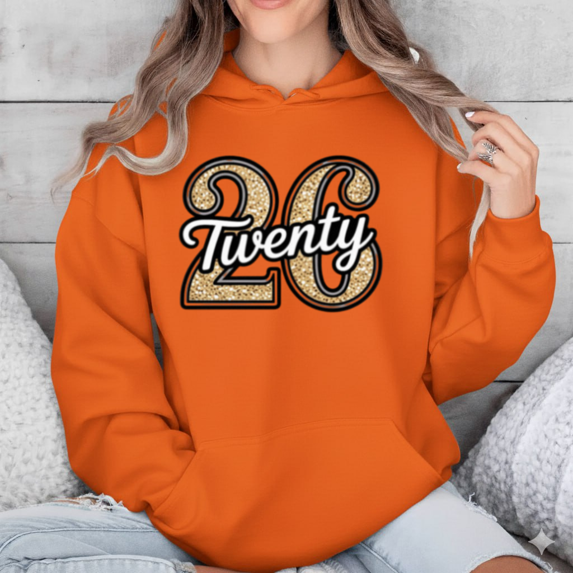 Joyful Countdown Bright New Year 2026 Celebration Fun Festive Hoodie ...