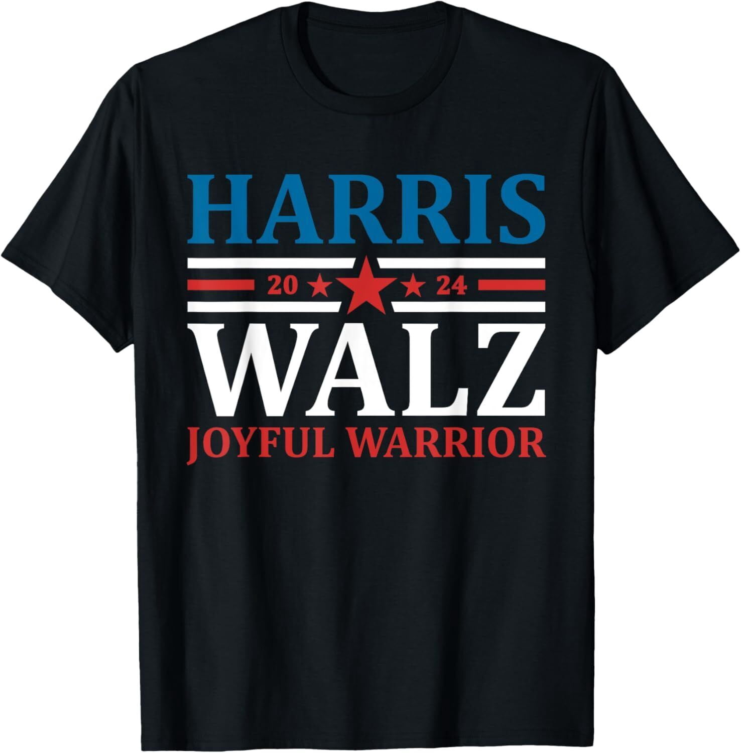 Joyful Warrior Kamala 2024 Joyful Warrior, Harris Walz T-Shirt ...