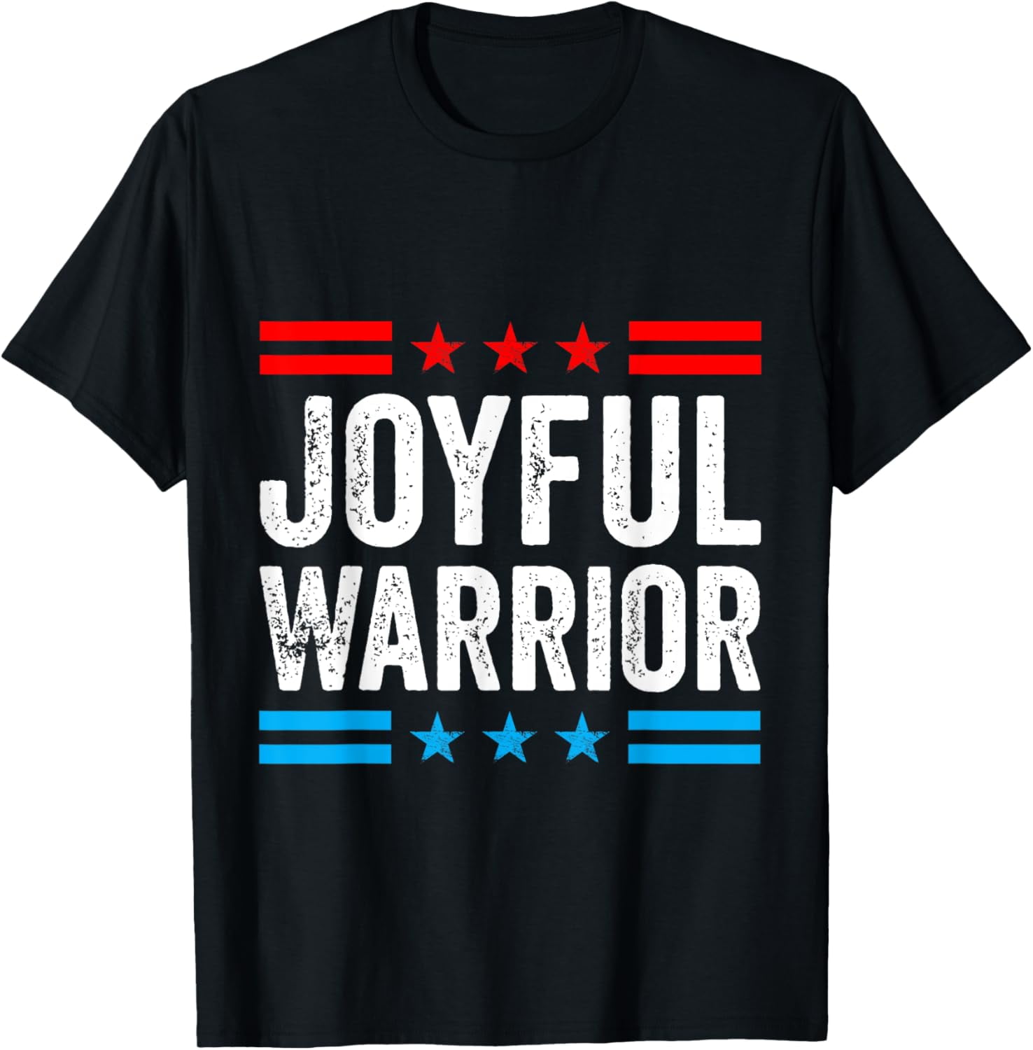 Joyful Warrior Kamala Waltz 2024 Kamala Harris Tim Walz T-Shirt ...