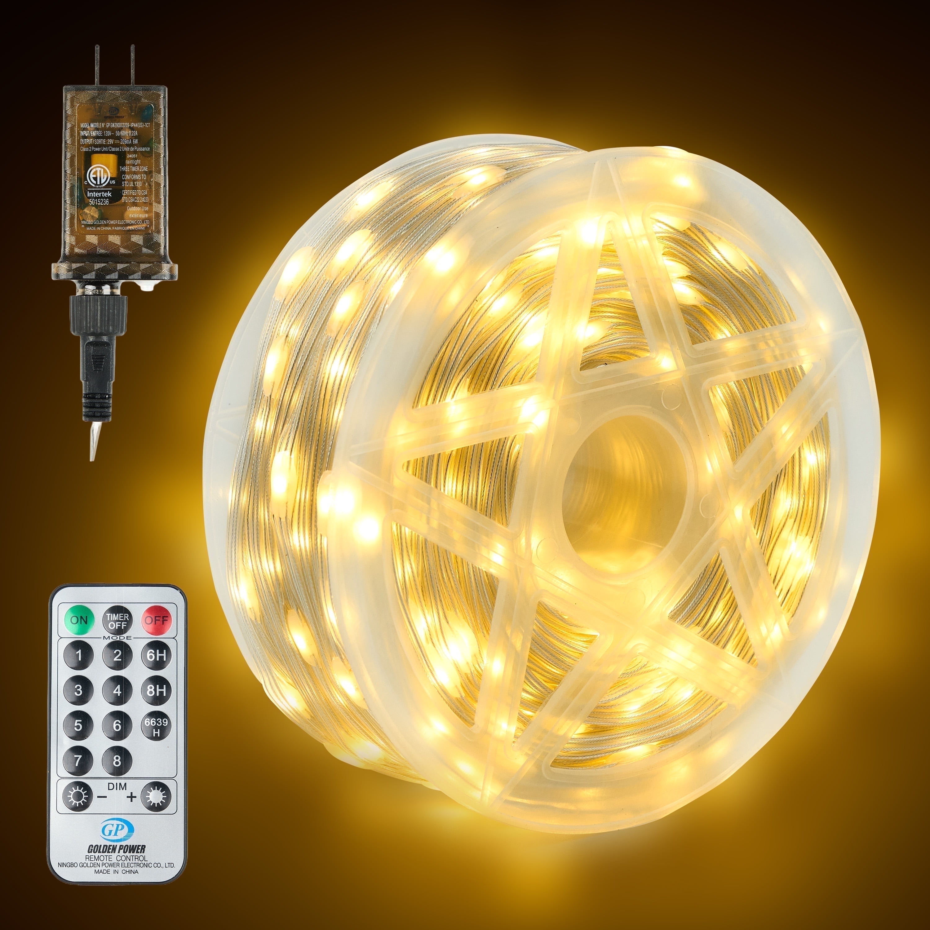 Joyfy 600 Led Christmas Lights,198 FT Christmas Lights with Remote ...