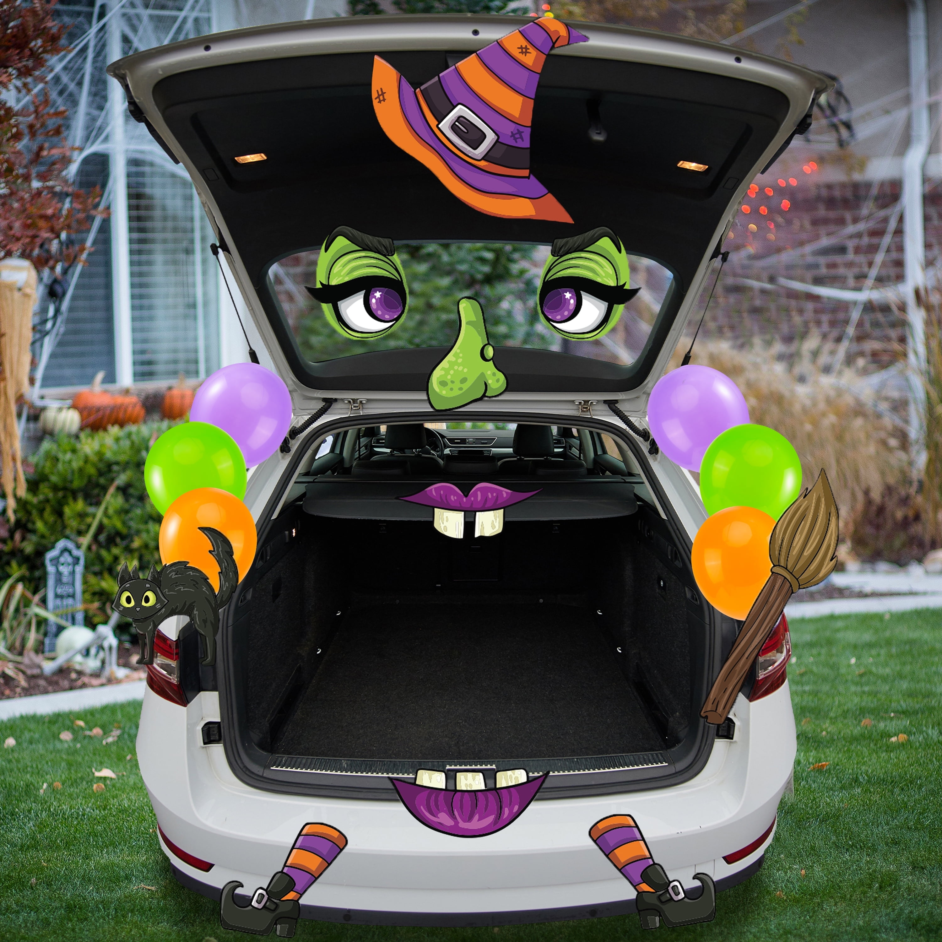 Joyfy Halloween Trunk or Treat Car Decorations Kit,Halloween Car ...