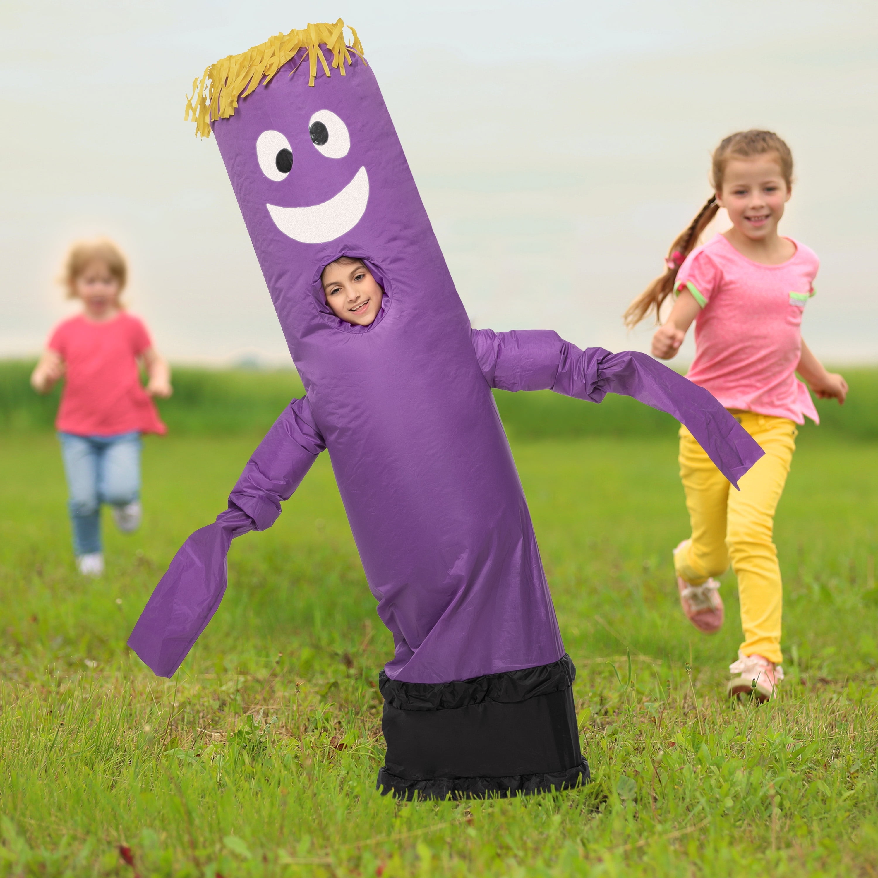 Joyfy Inflatable Halloween Costume for Kids,Inflatable Tube waving arms ...