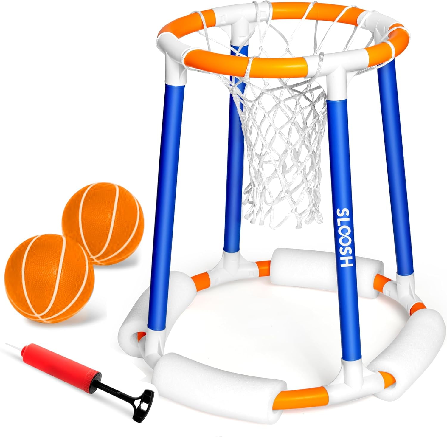 Joyfy Pool Basketball Hoop Toys, Floating Basketball Pool Game ...