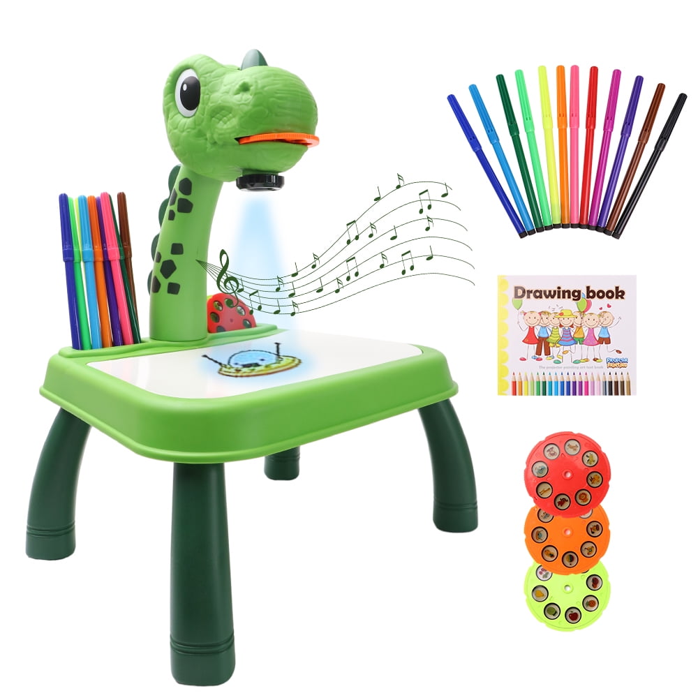Joyivity Drawing Projector Table for Kids, Trace and Draw Projector Toy ...