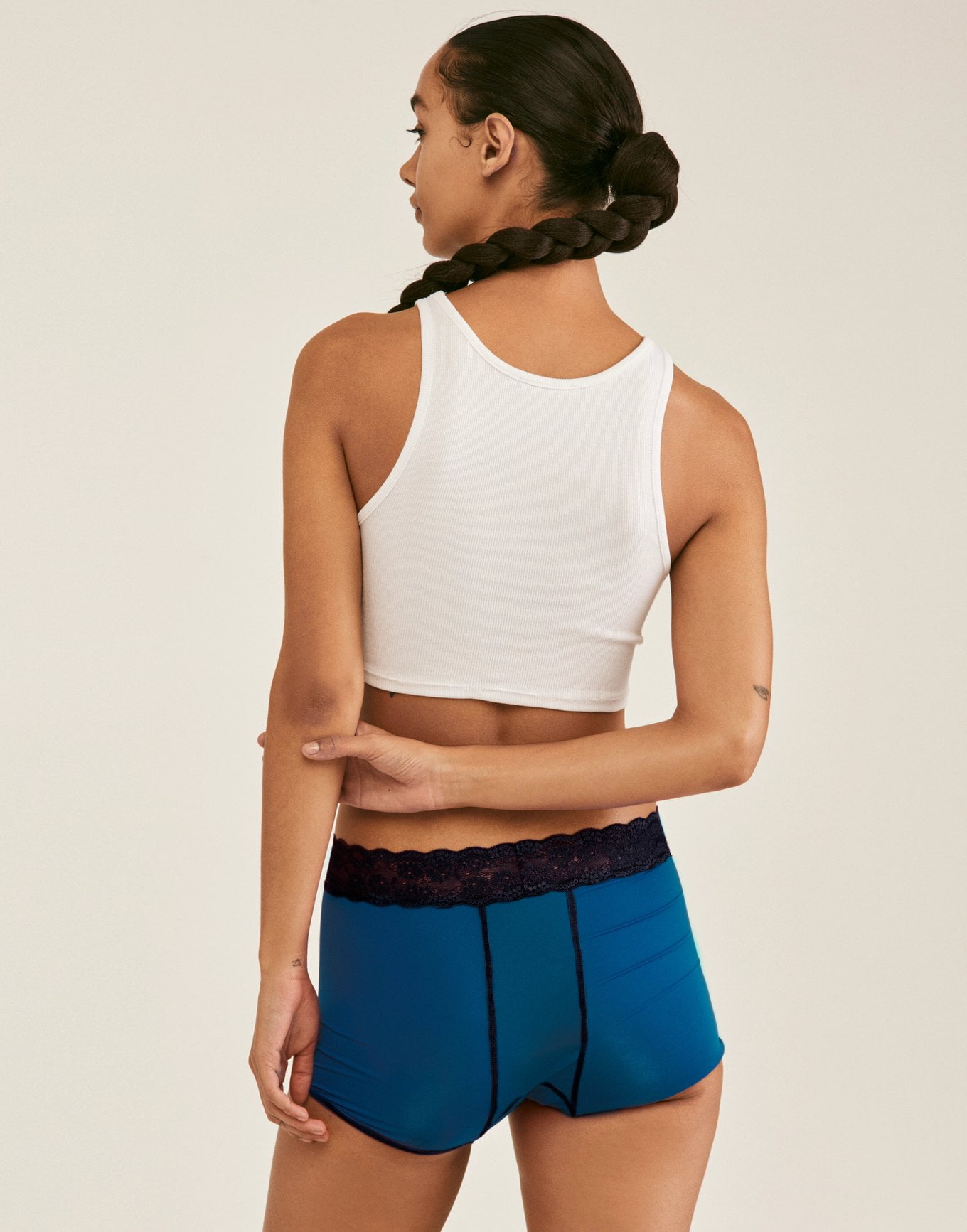 Joyja Emily Shortie Women's Period-proof Panty, Classic Blue, L - Walmart.com