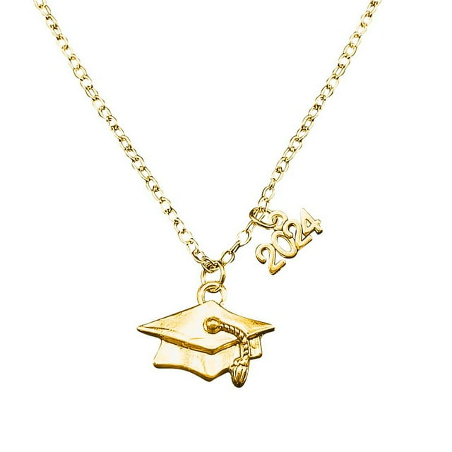 Joykith 2024 Graduation Season Alloy Pendant Necklace Graduation Season ...