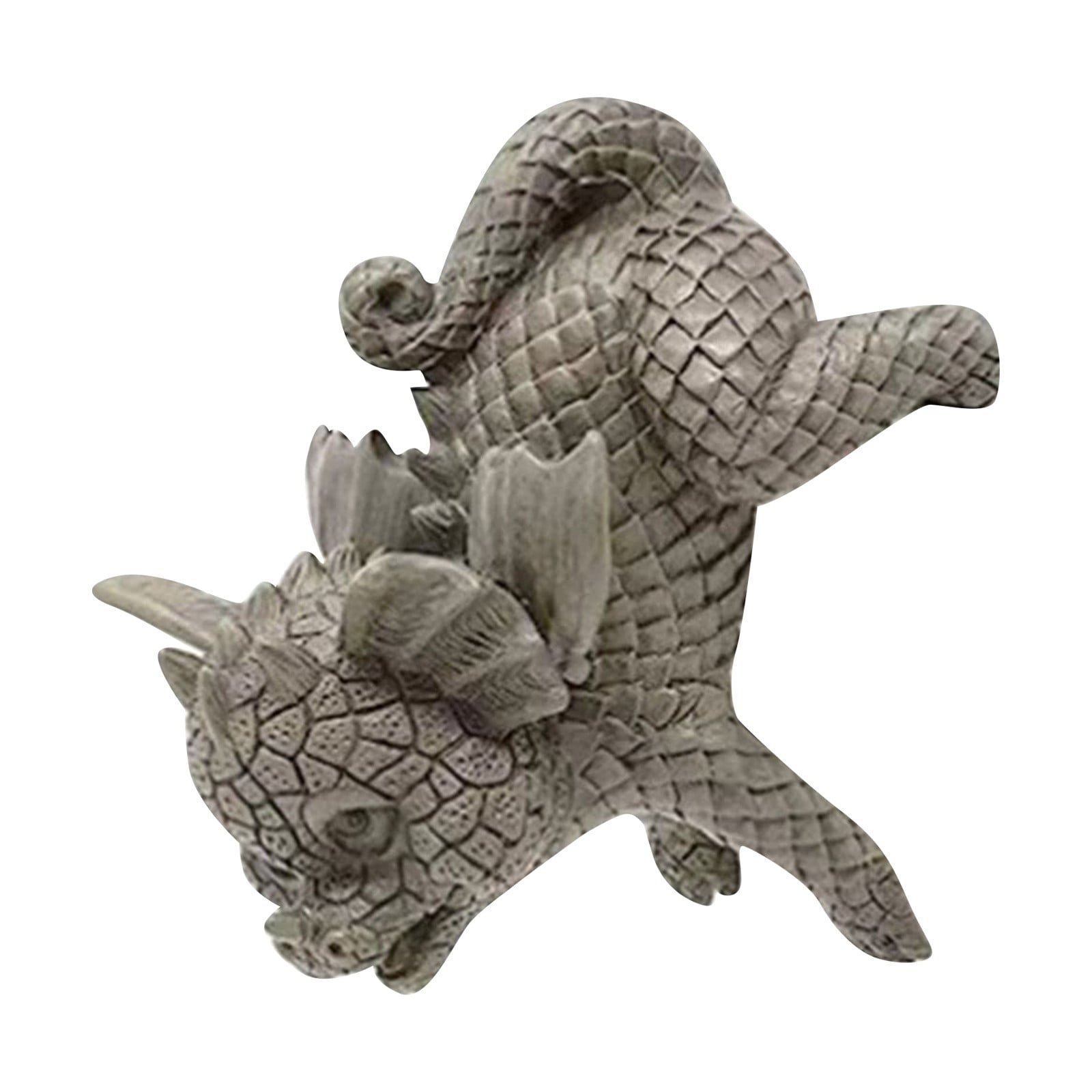 Joykith 4 Pack Cute Little Dragon Statue Hanging Animal Statue For ...