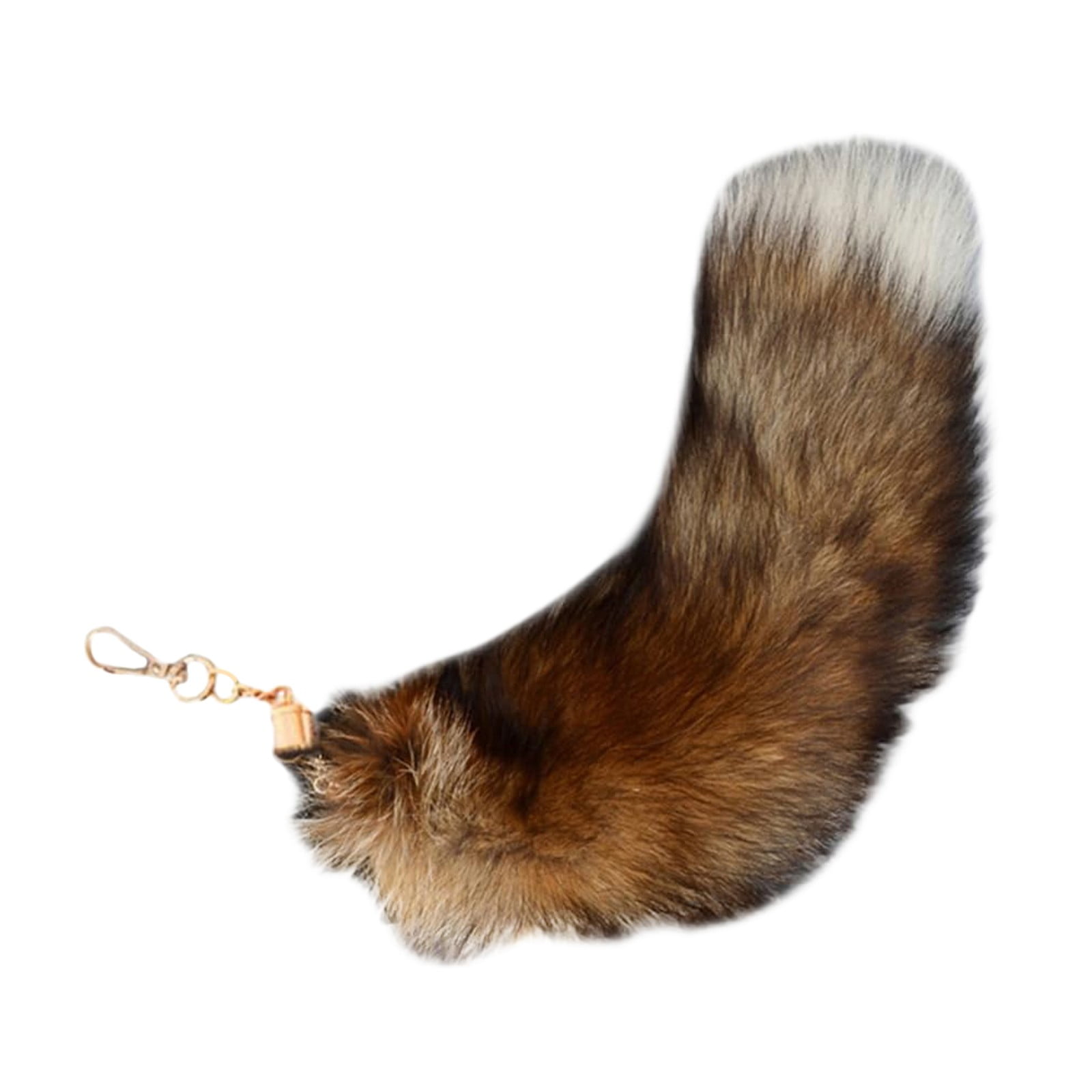 Joykith Man Made Animal Tail Key Chain Plush Tail Pendant Long Tail Key ...