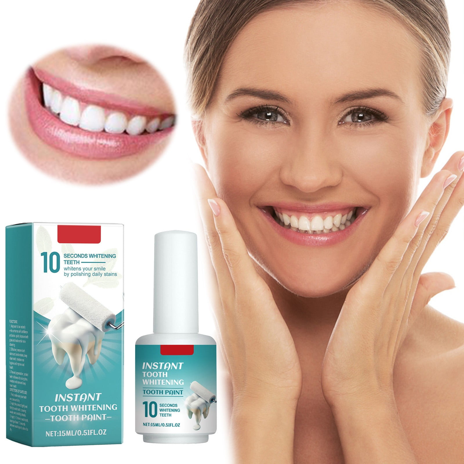 Joykith Teeth Mildly Care Teeth Pearl Gloss Teeth 15ml Toothbrushes for ...