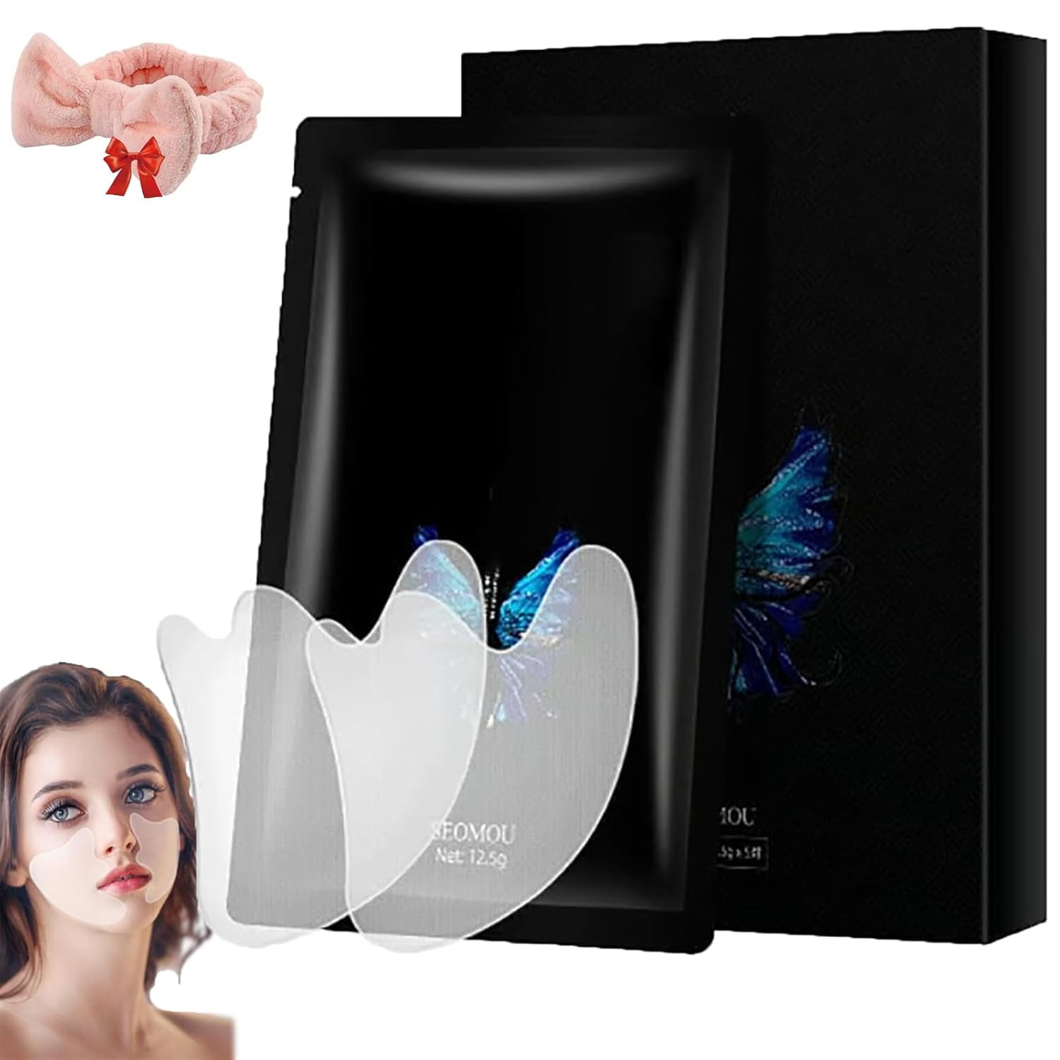 Joylandgo Wrinkle Patches, Invisible Anti-Aging Hydrogel Stickers For ...