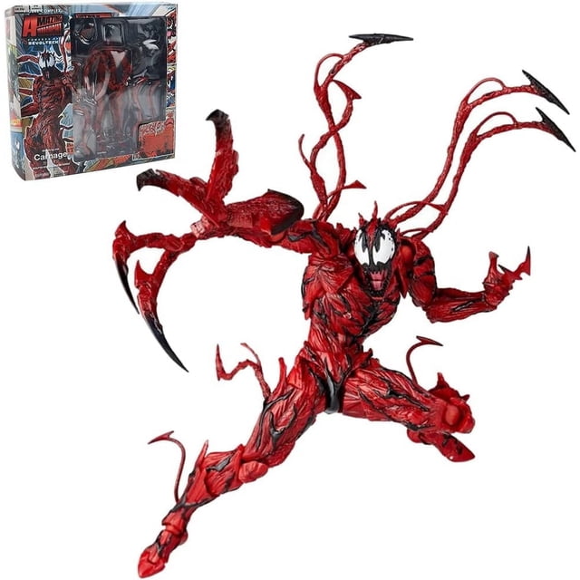 Joylulu Carnage Legends Series - 7 Inch Carnage Action Figure - Carnage ...