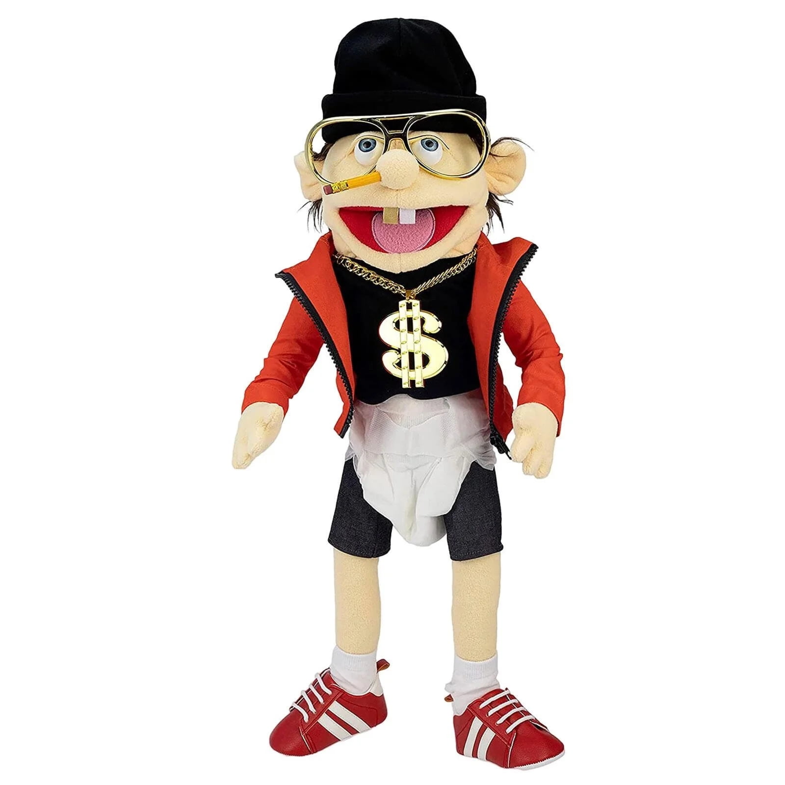Joylulu Jeffy Puppet Plush Toy Deluxe 24-Inch Plush Doll with Unique ...