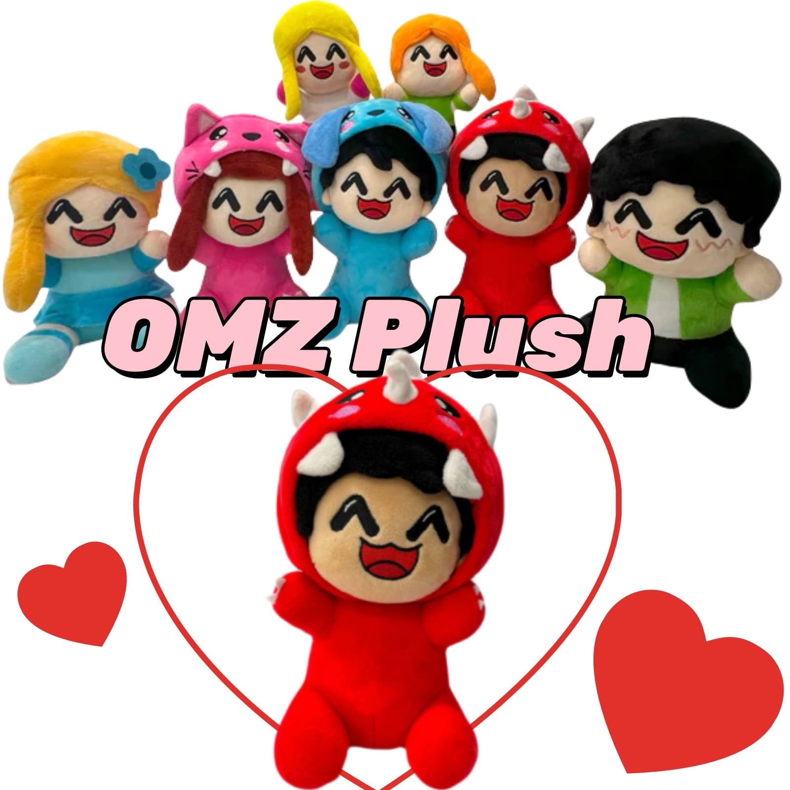 Joylulu Omz Crew Crystal Plush – Adorable and Shiny Plush Toy for Fans ...