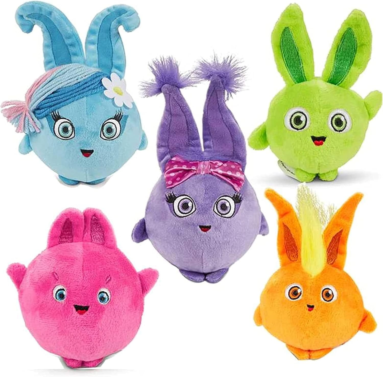 Joylulu Sunny Bunnies Bunny Blast Toy Set, Happy Rabbit Sleeping ...