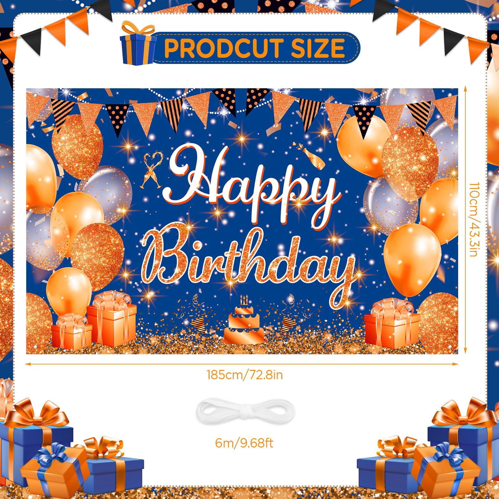 50pcs 12inch Happy Birthday Balloons for Men&Women, MHD1Assorted ...